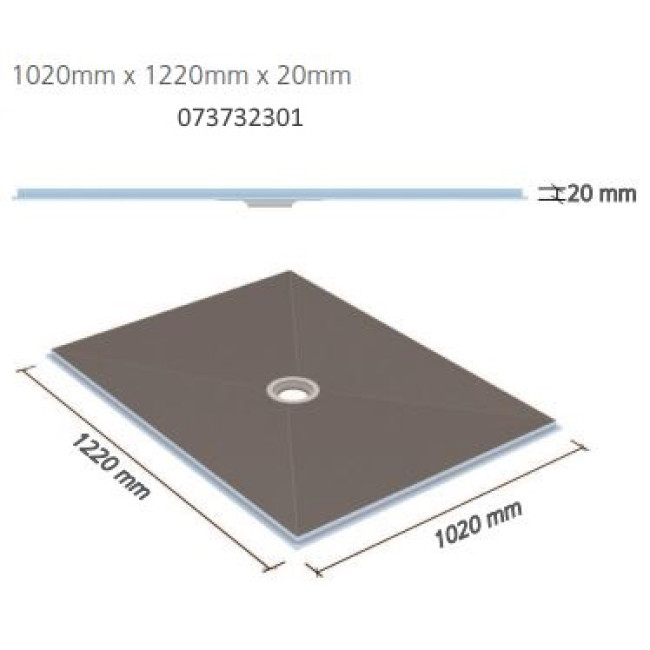 New Click & Seal Drain System
