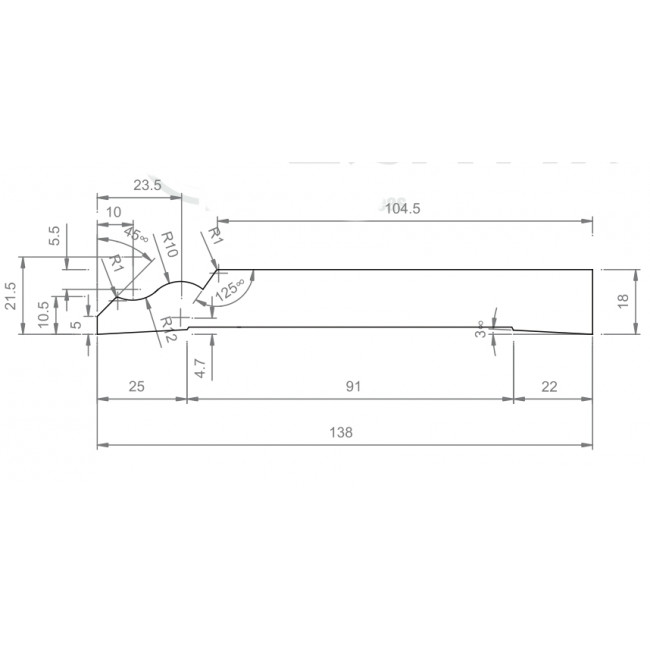 138 X 18 FJ COLONIAL AS2 PRIMED EZITRIM - Ezitrim Colonial AS2 ...