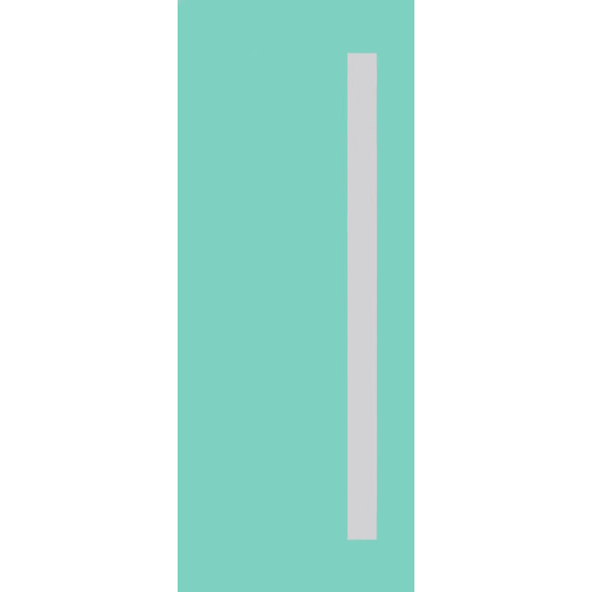 2040 X 870 X 40 XN6 DURAXP TRANSLUCENT GLAZE DOOR