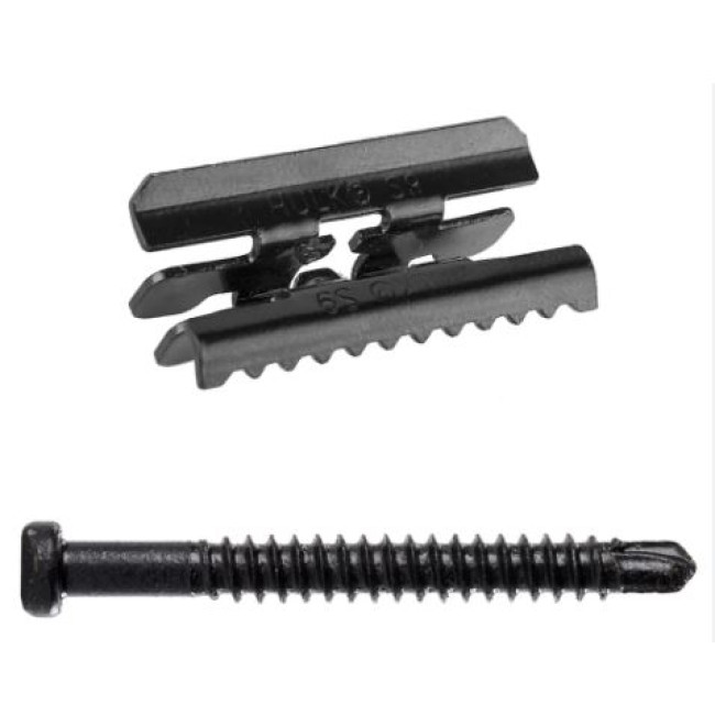 EVALAST/HULK CLIP & SCREW 125pk - METAL
