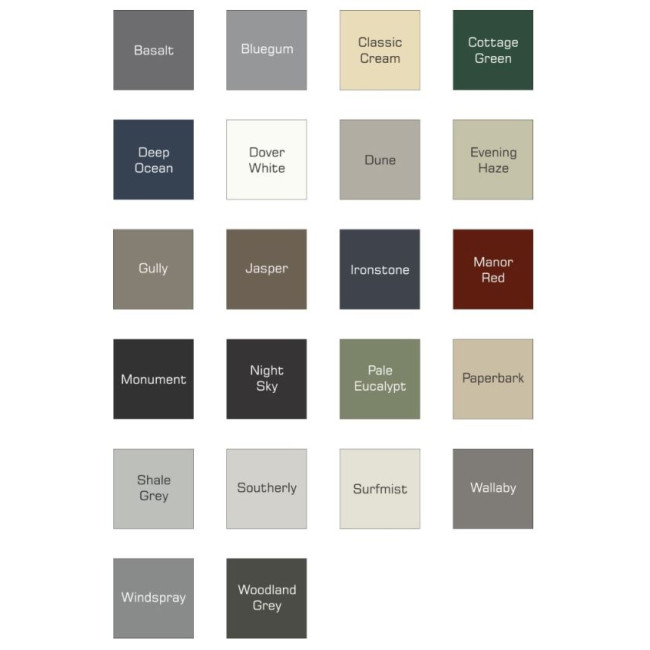 .42 METROLL CUSTOM ORB ROOFING 762mm - C/BOND