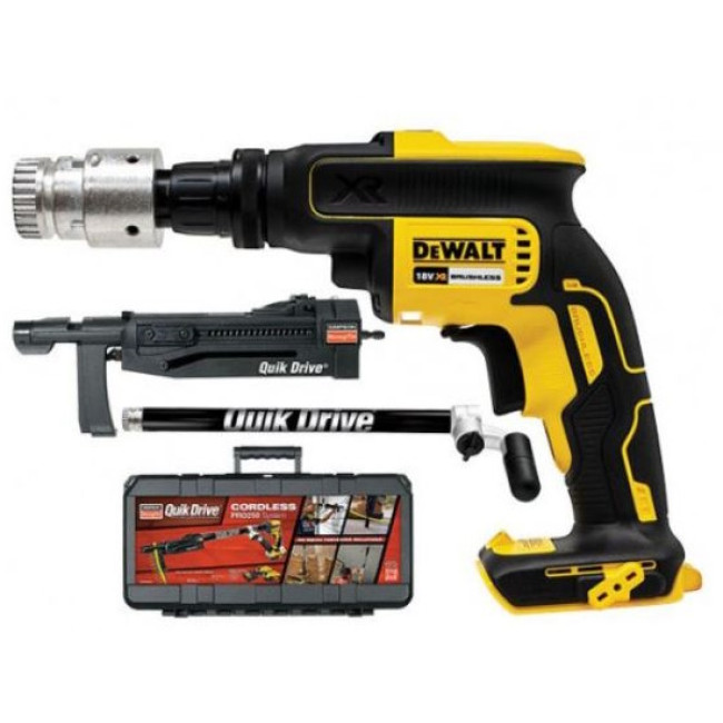 CORDLESS DRILL ONLY & QUIK DRIVE TOOL - Quik Drive Auto-Feed Screw ...